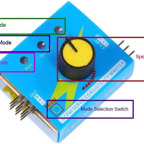 Digital Multi Servo Tester ESC RC Consistency CCPM Master Speed Control