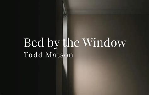 Bed By The Window By Todd Matson Bristol Noir