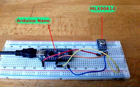 infrared temperature sensor mlx90614 5 steps instructables