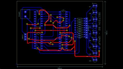 3 Bit Binary Input To Specific 9 Bit Binary Output Pcb Design Youtube