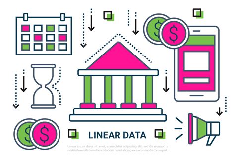 Free Linear Data Vector Elements Vector Art At Vecteezy