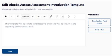 Customizing Invitation Texts In Aloobas Assessment Platform Alooba Knowledge Base