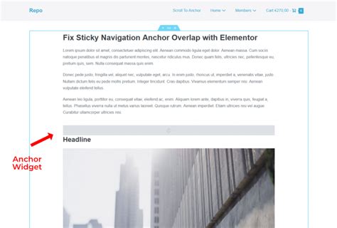 How To Use The Anchor Widget In Elementor Themewaves