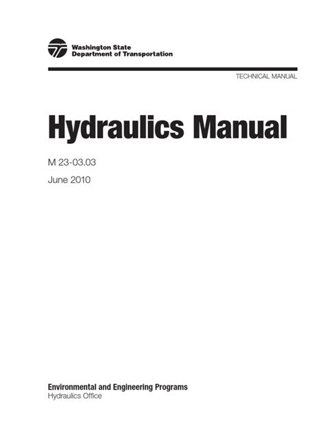 Hydraulics Pdf Flood Pipe Fluid Conveyance