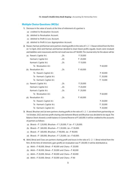 Chapter 5 Additional Mcqs And Assertion Reason Based Mcqs Pdf