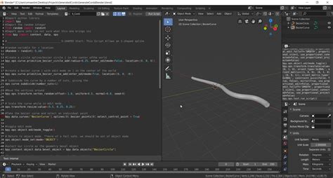 Path Blender Python Bevel From Shape Not Working Blender Stack Exchange