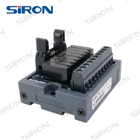 Siron Black Idc 8p Male Connector To 8p Terminal Block Breakout Idc 10p