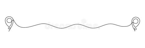 Gps Map Continuous Line Drawing Stock Illustrations Gps Map Continuous Line Drawing Stock