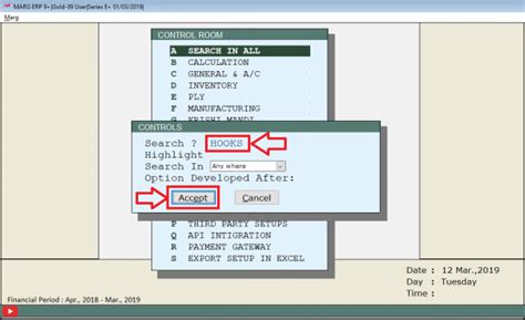 What Is The Process Of Self Programming With Hooks In Marg Software