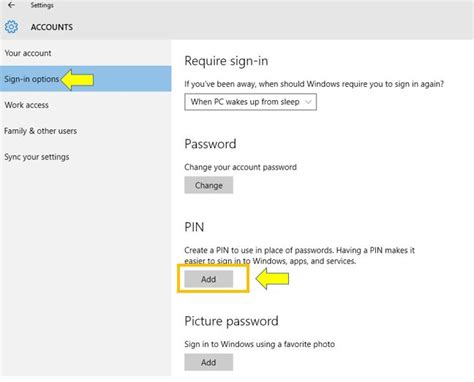 Windows Tutorials How To Remove The PIN For Your Account