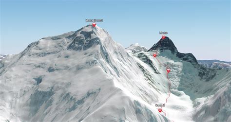 Lhotse Face Elevation