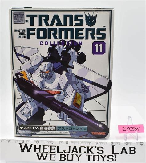 Astrotrain 11 Collection Book Transformers 2004 Takara 100 Complete W Box Wheeljacks Lab