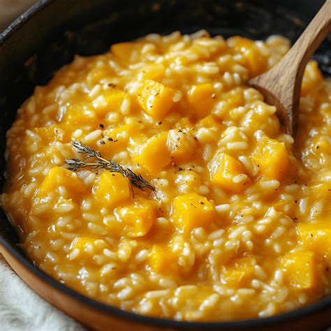 Cozy Butternut Squash Risotto For Fall Delectable Recipe
