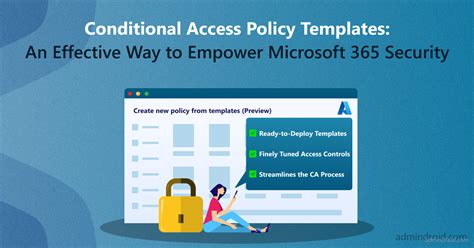 Conditional Access Templates