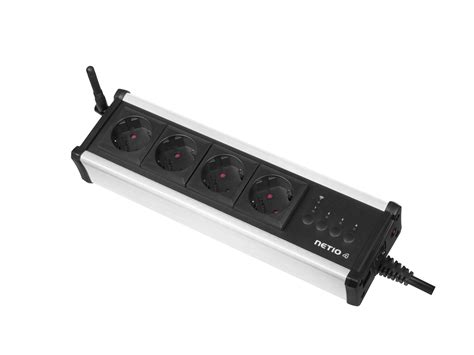 Netio 4 Progammable Smart 230v Power Strip With Lan And Wifi