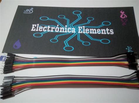 Paquete Jumpers 20 Cm Para Arduino Electronica Elements