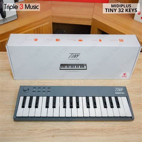 Jual Midiplus Tiny Mini Keyboard Midi Controller 32 Keys Shopee Indonesia