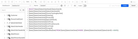 Connect To SQL Data Source Bold Reports Designer
