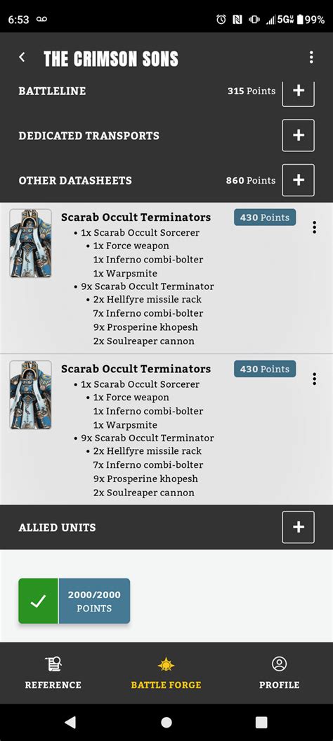 List Help Double Terminator Block Still Viable R Thousandsons