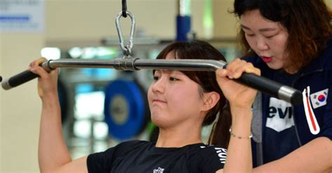 박승희 스피드 스케이팅 국가대표 체력훈련