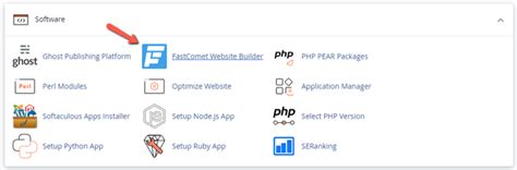 Overview Website Builder Tutorial FastComet