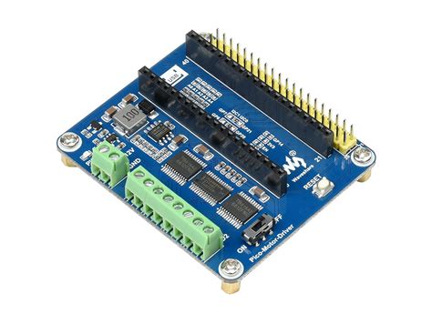 dc motor driver module 5v driving up to 4 x dc motors i2c controlled