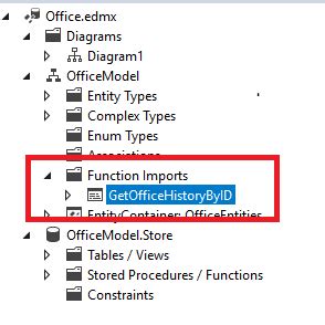 Developer Points Entity Framework How To Update Stored Procedure In EDMX