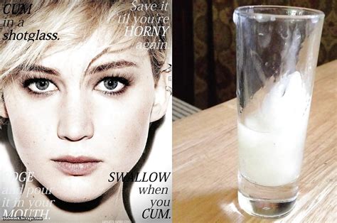 Eat Your Cum And Go Gay For Jennifer Lawrence Rceicaptions
