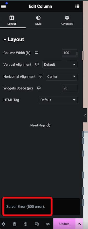 Fix Elementor “server Error 500 Error” When Saving Posts