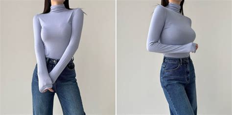 로렌블 무료배송 여리핏 얇은목티 목폴라 흰색목폴라 모달목폴라 시스루폴라 시스루 목티 이너티 터틀넥 반목 티셔츠 쫀쫀 세미크롭