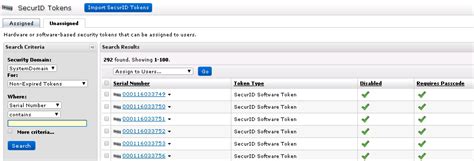 Details On Rsa Securid Tokens And Rsa Authentication Manager Licenses
