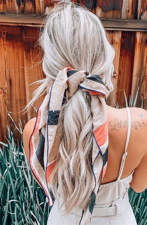 21 Pretty Ways To Wear A Scarf In Your Hair