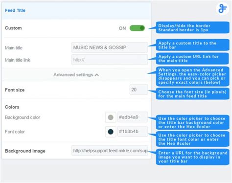 A Guide To Set Up Rss Widget Feedwind