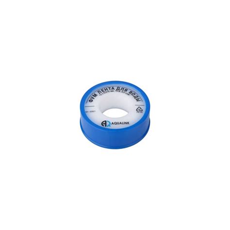 ФУМ лента для воды AQUALINK 12х0,075 мм, 10 м 2921 - выгодная цена ...