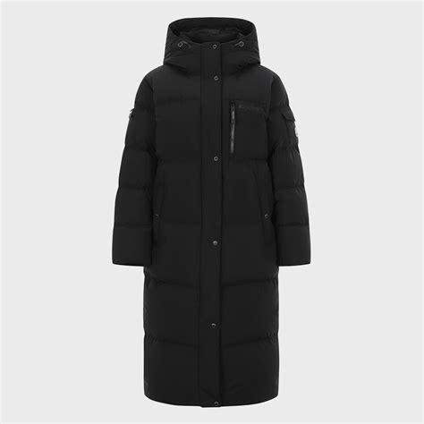 반슬리 다운 여성 롱패딩 Black 감도 깊은 취향 셀렉트샵 29cm