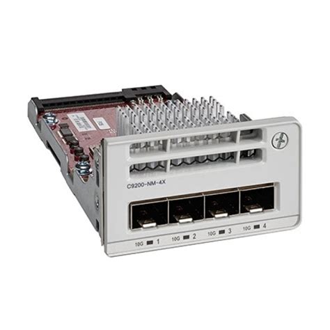 Modulo Switch Gigabit A 4 Porte Cisco Catalyst 9200 Pccomponentesit