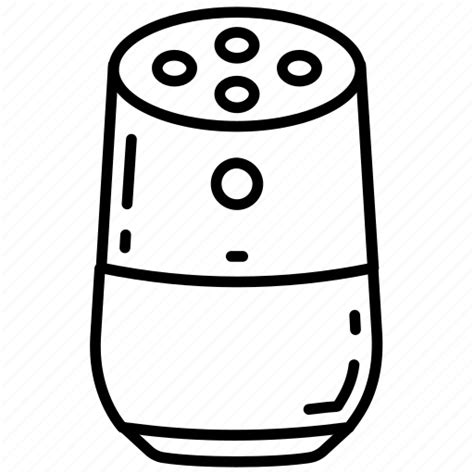 Voice Activated Device Smart Speakers Iot Artificial Icon Download On Iconfinder