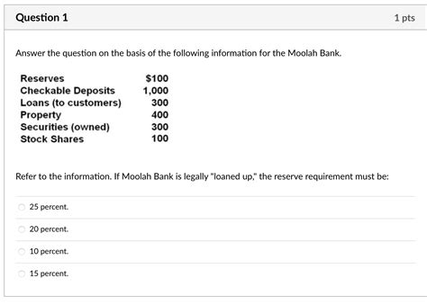 Solved Question 1answer The Question On The Basis Of The