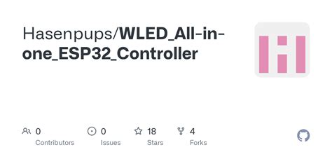 Github Hasenpups Wled All In One Esp32 Controller