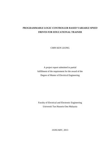 Pdf Programmable Logic Controller Based Programmable Logic