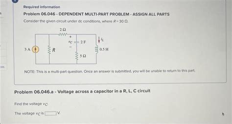 answered problem 06 046 dependent multi part… bartleby