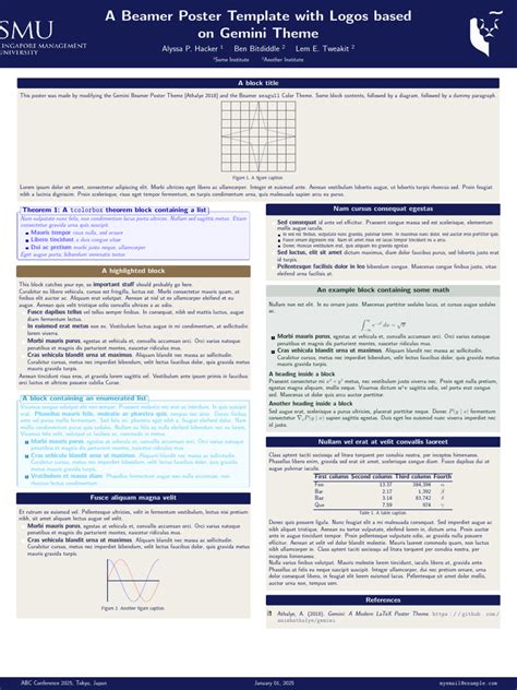 Smu Beamer Poster Template Pdf