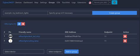 Zigbee Groups From Zigbee2mqtt Now Auto Discovered In Home Assistant
