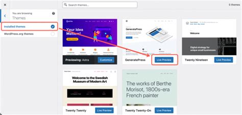 How To Live Preview Wordpress Site Before Publishing Webnots