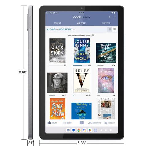 Nook 9 Lenovo Tablet By Barnes And Noble 9780594261353 Nook Barnes