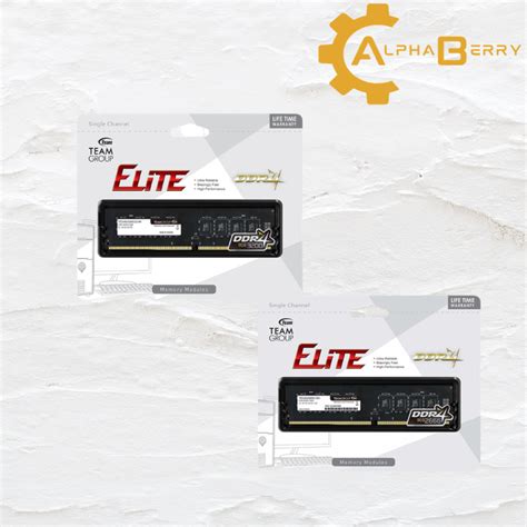 Team Group Elite 8gb Ddr4 2666mhz 3200mhz Ram For Desktop Lazada Ph