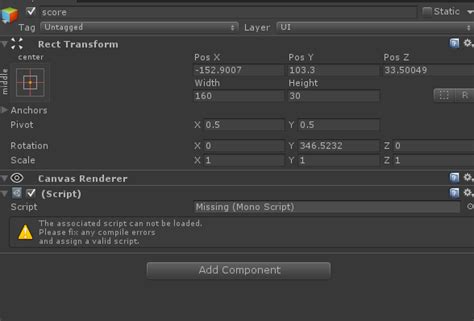 Unity Bug Missing Mono Script Ikarus Devblog