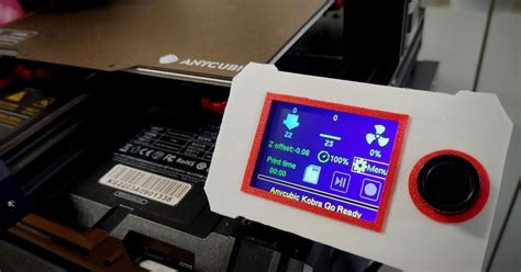 Anycubic Kobra Go Screen Bezel By T Download Free Stl Model Printables Com