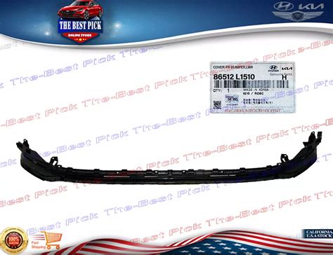 ⭐genuine⭐ Cover Front Bumper Lower For 2024 2025 Hyundai Sonata 86512l