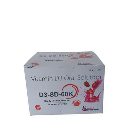 Vitamin D3 Oral Solution 4 X 5 Ml At Rs 50 Bottle In Panchkula Id 27400947688